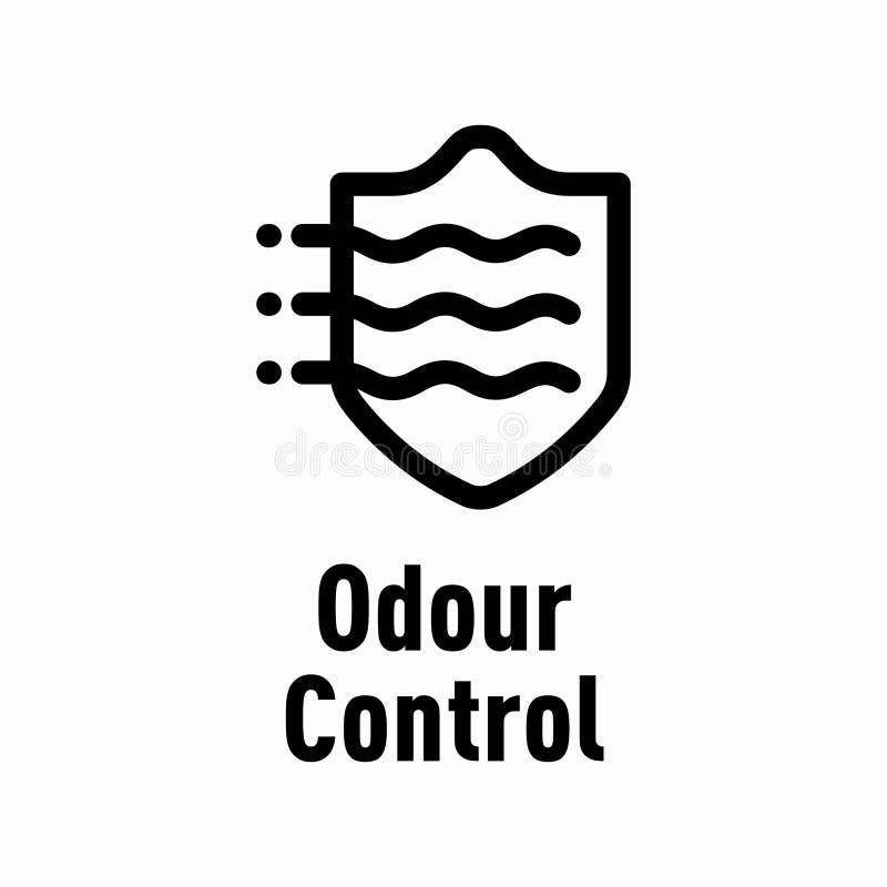 Odour Control Vector Information Sign Stock Vector - Illustration of ...