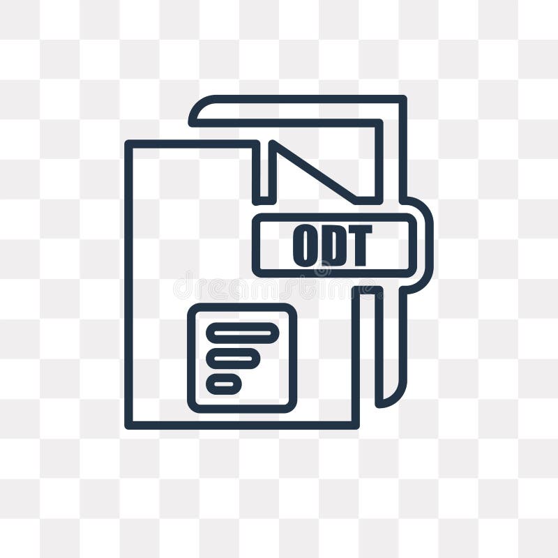 Files Vector Icon Isolated On Transparent Background, Linear Files ...