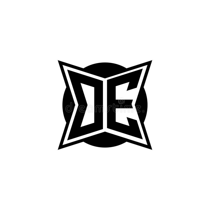 OE Logo Monogram Geometric Modern Design Stock Vector - Illustration of ...