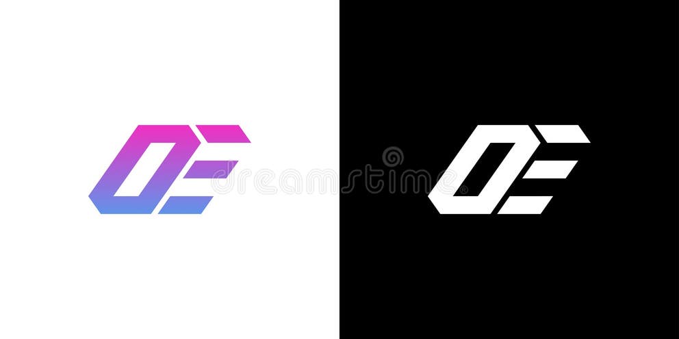 OE Logo, OE Monogram, Initial OE Logo, Letter OE Logo, Creative Icon ...