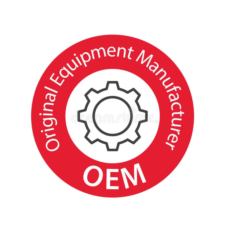 OEM Original Equipment Manufacturer Stamp Icon Stock Vector ...