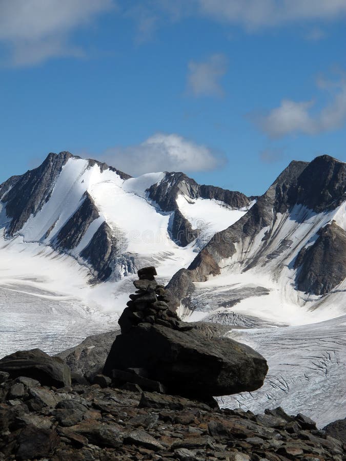 Oetztal: Schalfkogel stock image. Image of peak, route - 28770245