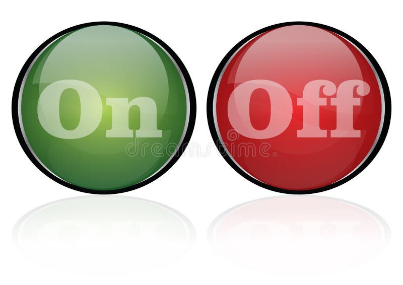 On Off Picture. Image: 7842520