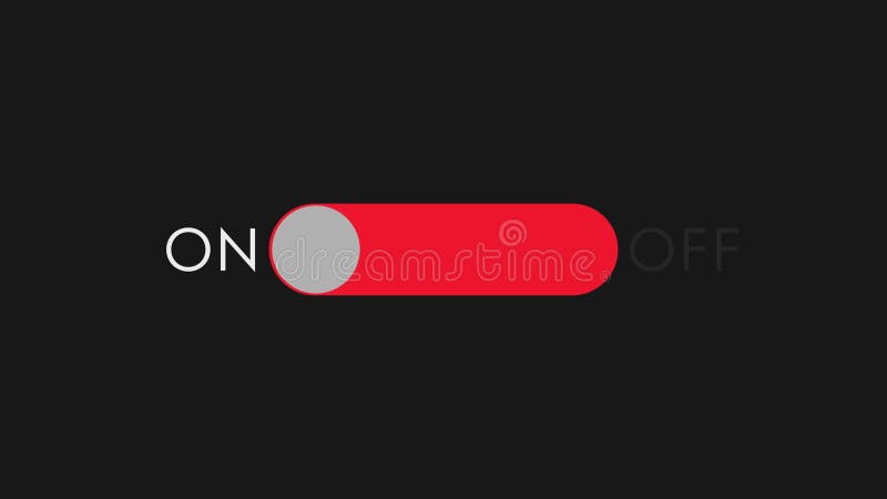 Toggle Switch Color Icon Animation Stock Footage - Video of mechanism ...