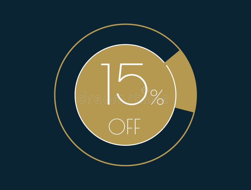 15 OFF Banner, 15 Discount Offer Stock Vector - Illustration of poster ...