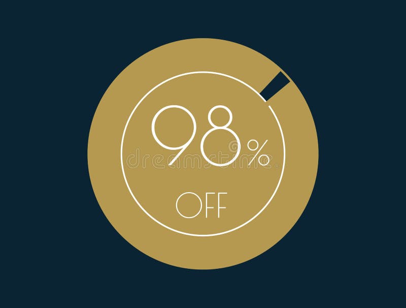 98 OFF Banner, 98 Discount Offer Stock Vector - Illustration of poster ... 98 OFF Banner, 98 Discount Offer Stock Vector - Illustration of poster ...