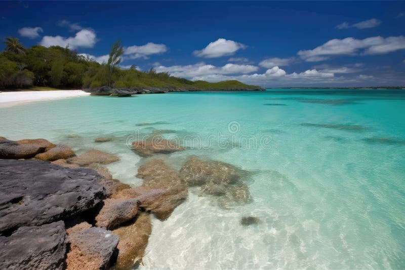 Off-the-beaten-path Beach, with Crystal Clear Water and White Sand ...