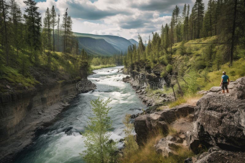 Off-the-beaten-path Destination with a View of Rugged Mountains and ...