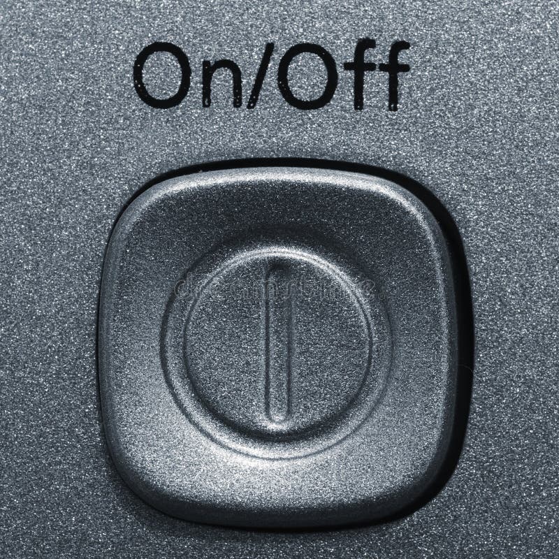On off button stock image. Image of push, choice, power - 6470401