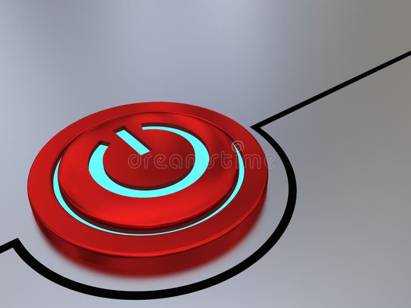 On off button stock illustration. Illustration of computer - 38192921