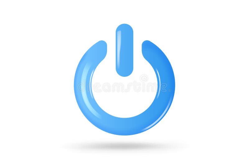 Off 3d icon. Modern style stock vector. Illustration of shape - 298287237