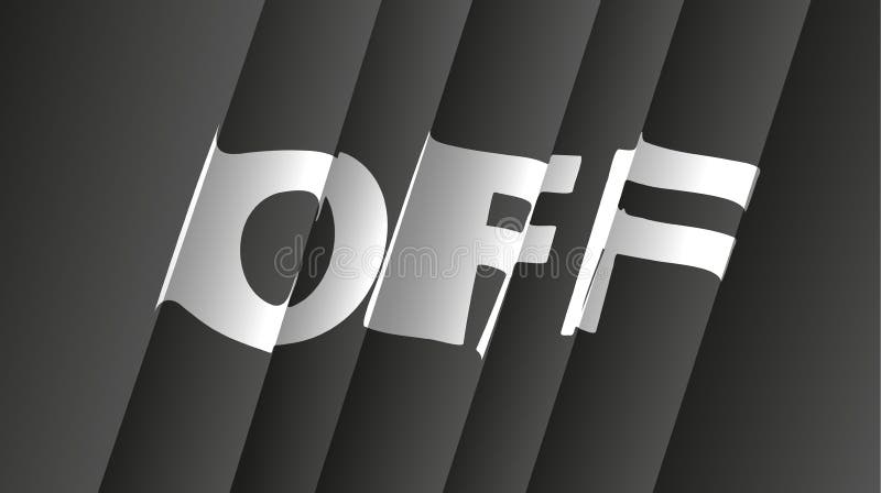 OFF in Design Banner. Vector Template for Web, Print, Presentation ...
