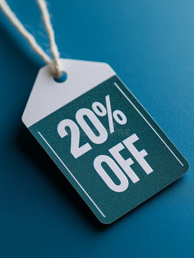 20 Off Discount Tag Teal Background Stock Photos - Free & Royalty-Free ...