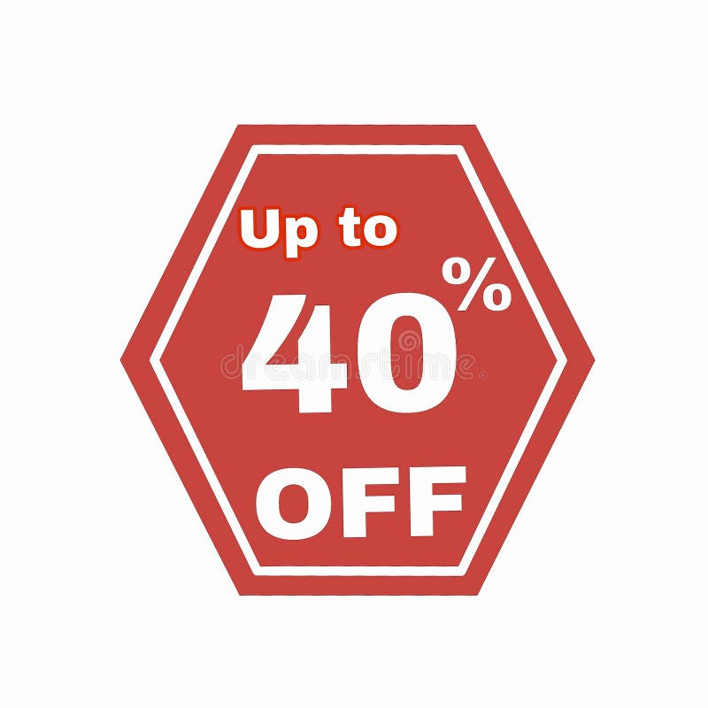 Off Discount Template Design Vector Image Stock Illustration ...