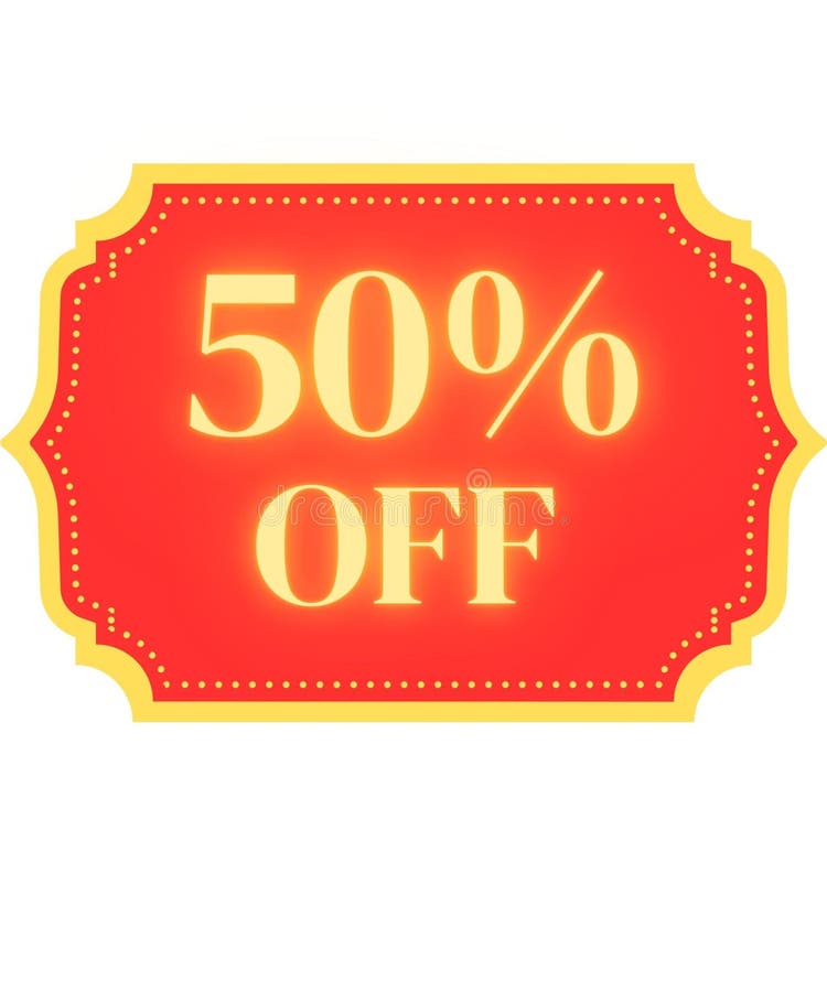 50 off Discounts logo stock illustration. Illustration of degin - 321462986