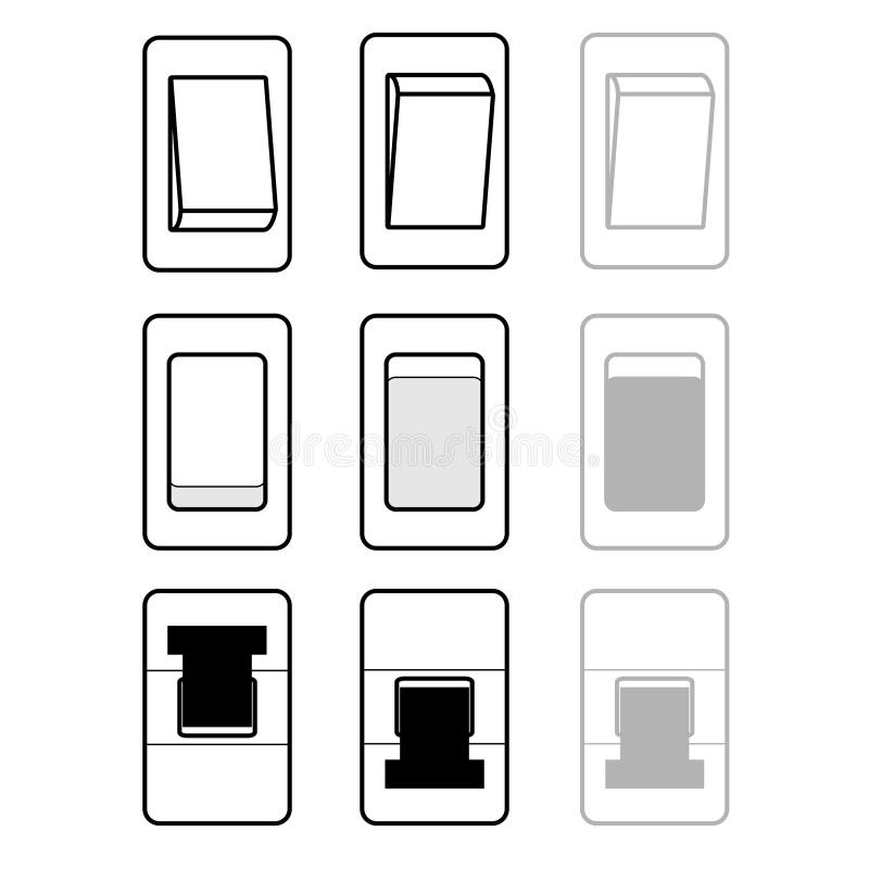 Enable disable icon stock vector. Illustration of click - 187548358 Enable disable icon stock vector. Illustration of click - 187548358