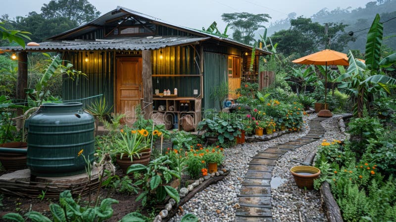 Off-grid Water Management, Off-grid Community Uses Rainwater Collection ...