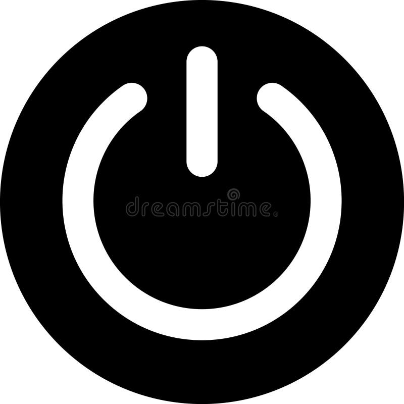 On Off Icon. Power Button. on-Off Switch Symbol in Modern Style for Web ...