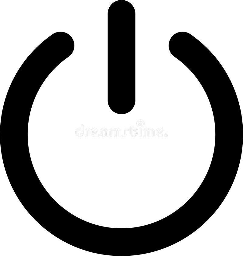 On Off Icon. Power Button. on-Off Switch Symbol in Modern Style for Web ...