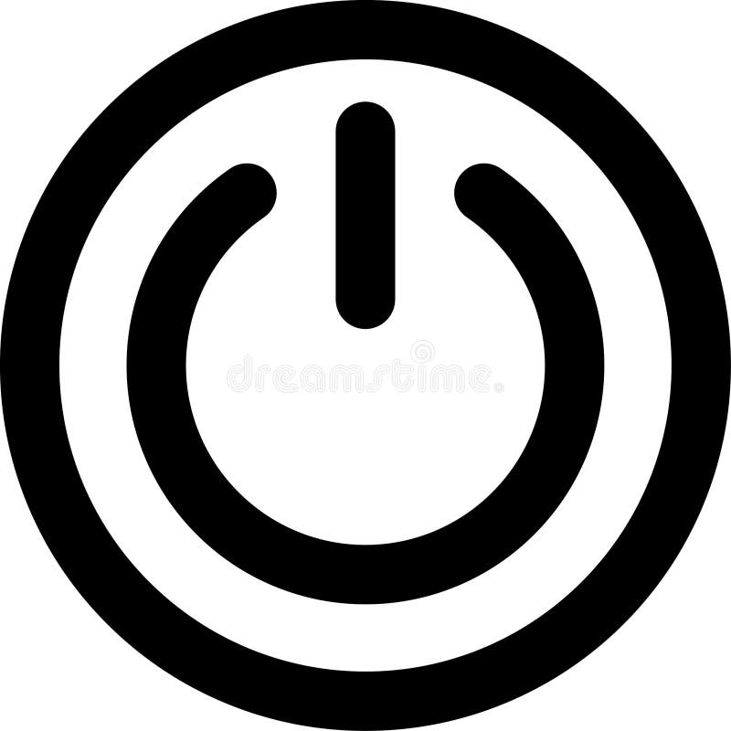 On Off Icon. Power Button. on-Off Switch Symbol in Modern Style for Web ...