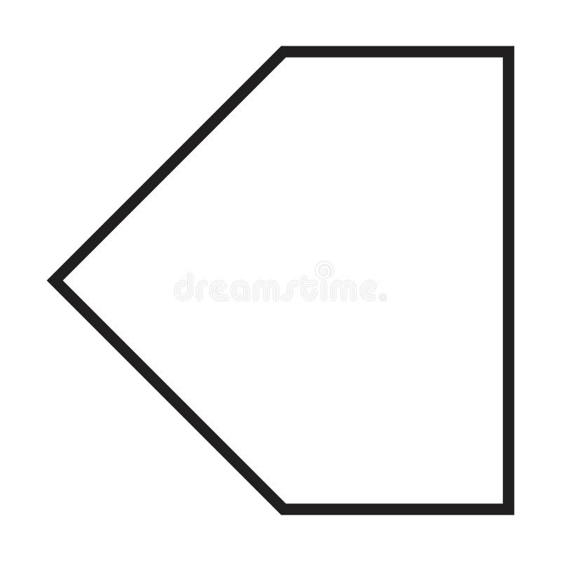 Off Page Connector Flow Chart Shape Element for Process Layout Diagram ...
