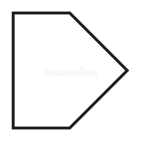 Off Page Connector Flow Chart Shape Element for Process Layout Diagram ...