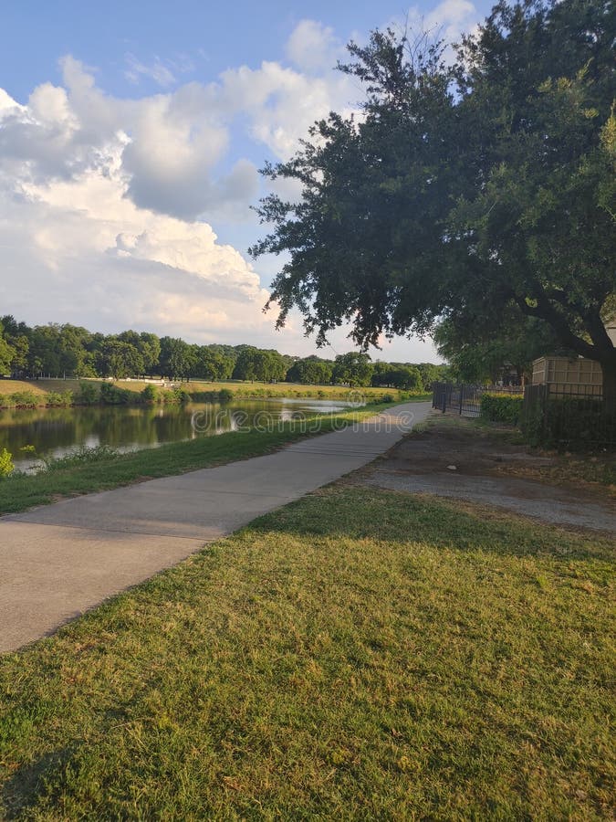 Off the Path stock photo. Image of path, river, trees - 227318218