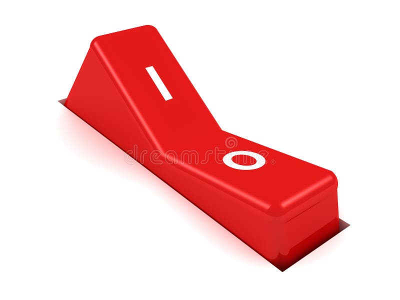 Off Red Switch White Surface Stock Illustrations – 38 Off Red Switch ...