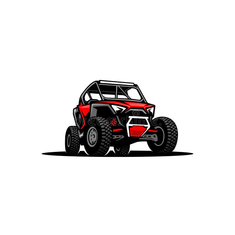 Off Road Adventure Atv Utv Buggy Isolated Vector Stock Illustrations ...