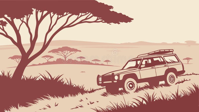 Bumpy Savanna Trail Stock Illustrations – 2 Bumpy Savanna Trail Stock ...