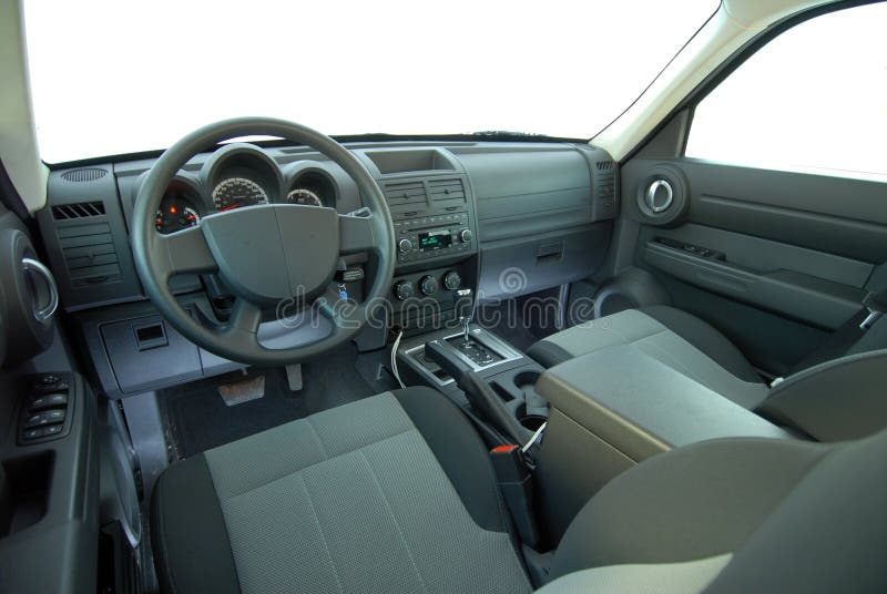 Off-road car interior stock photo. Image of sport, gearbox - 31237318