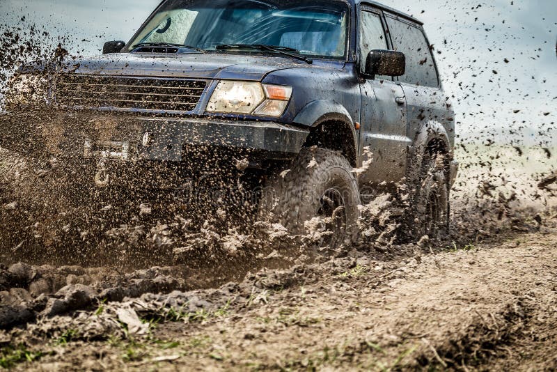 Off Road Driving stock photo. Image of slide, driving - 21066302