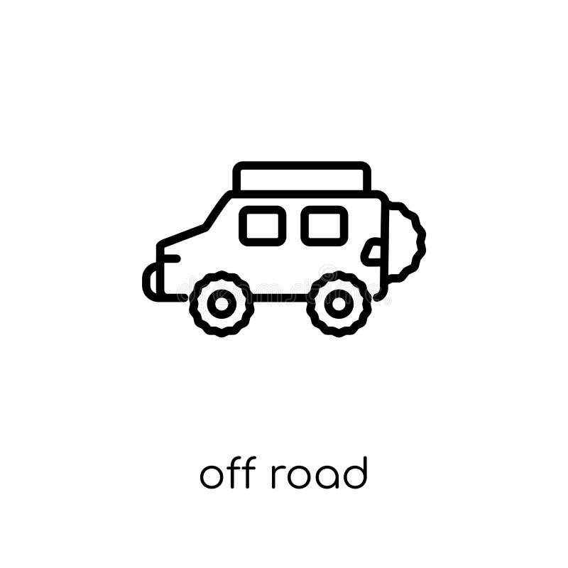 Off Road Icon from Transportation Collection. Stock Vector ...