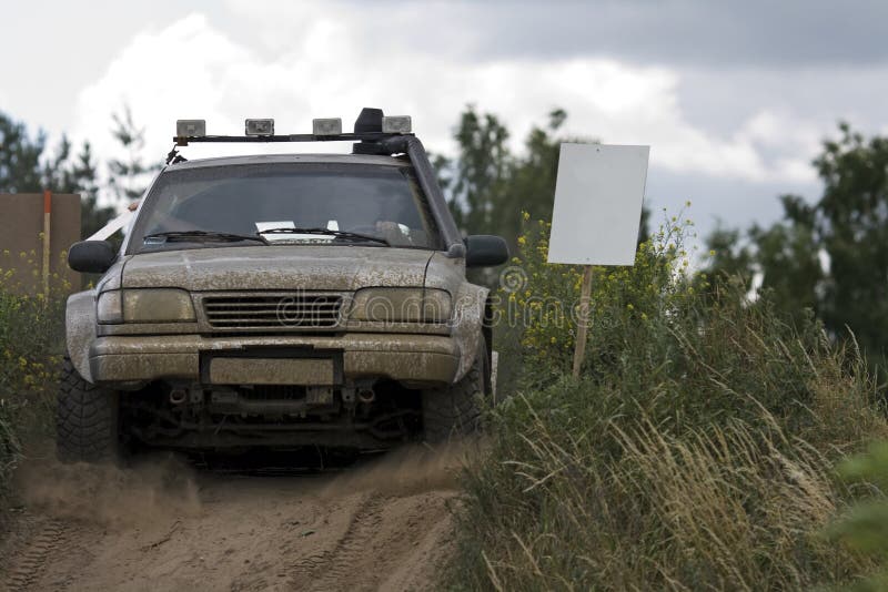 Off road rally stock photo. Image of extreme, fast, gear - 20089882