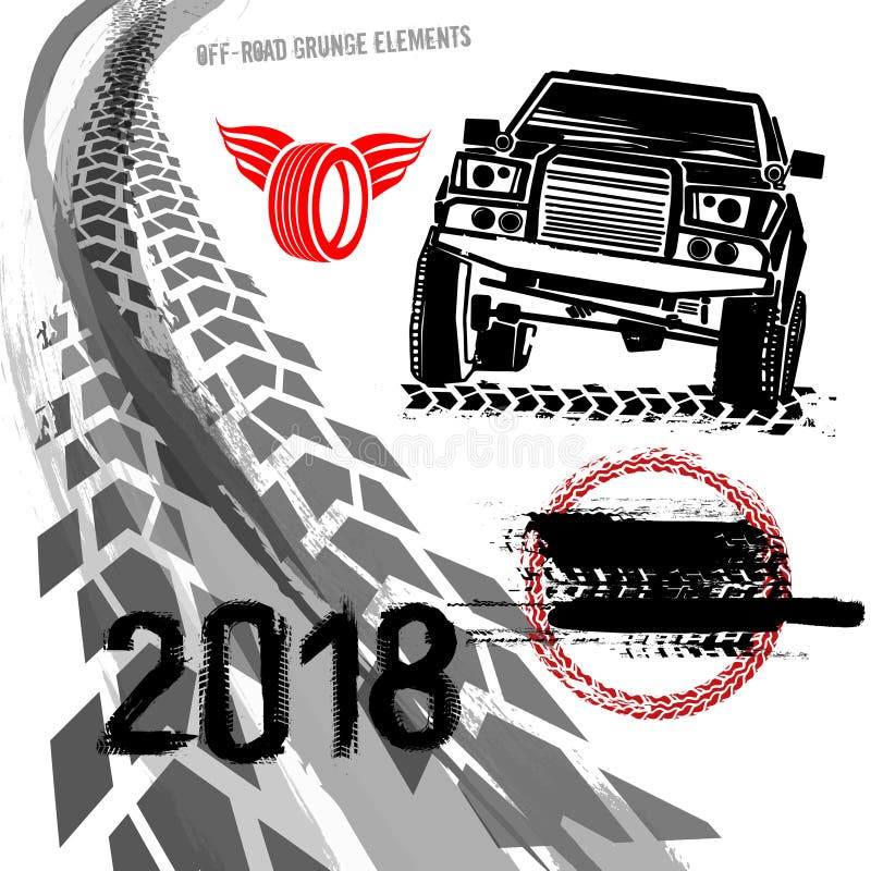 Off Road Tyre Print Logo Stock Illustrations – 60 Off Road Tyre Print ...
