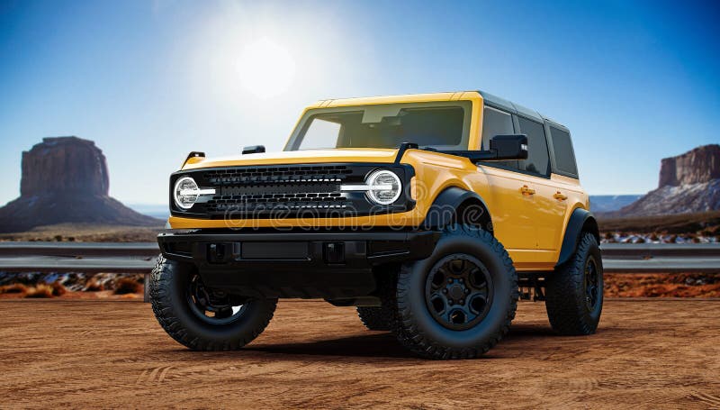 Off road SUV car stock image. Image of contemporary - 225521649