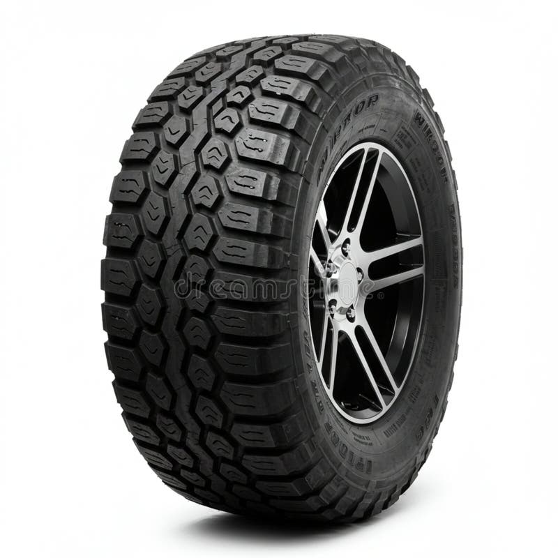 An Off-road Tire Featuring Deep, Aggressive Tread Patterns Designed for ...