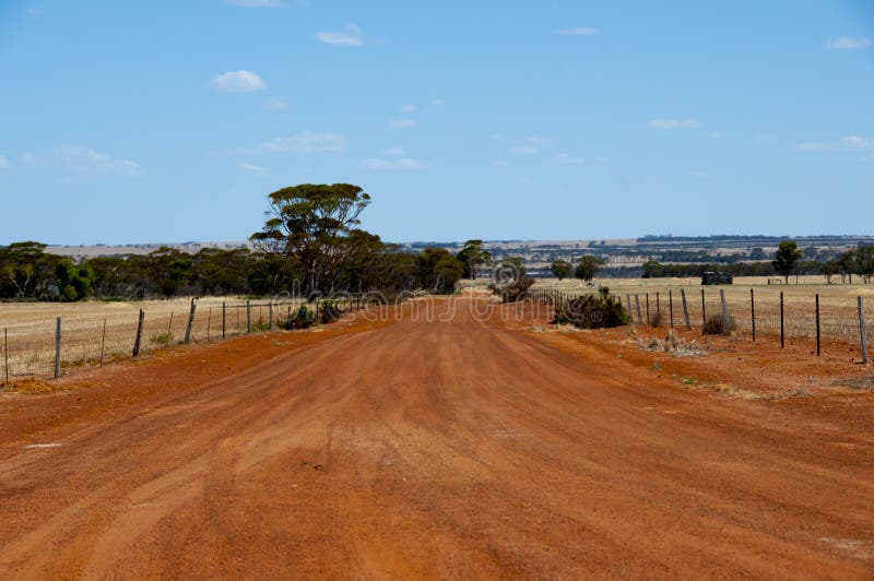 Off Road Track stock photo. Image of field, australia - 275707786