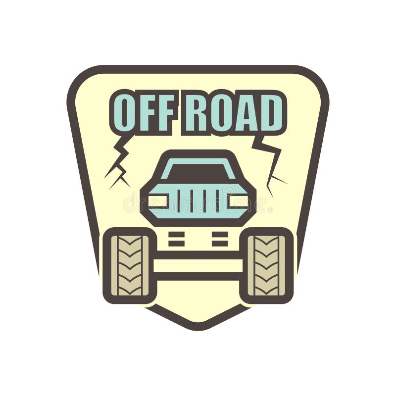 Off road truck icon stock vector. Illustration of automobile - 175537316