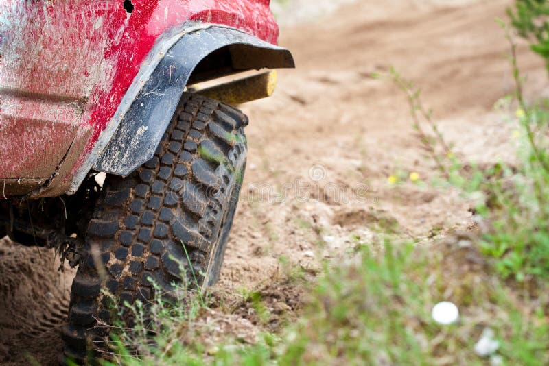Off Road Truck in Trial Competition Stock Image - Image of race, pickup ...