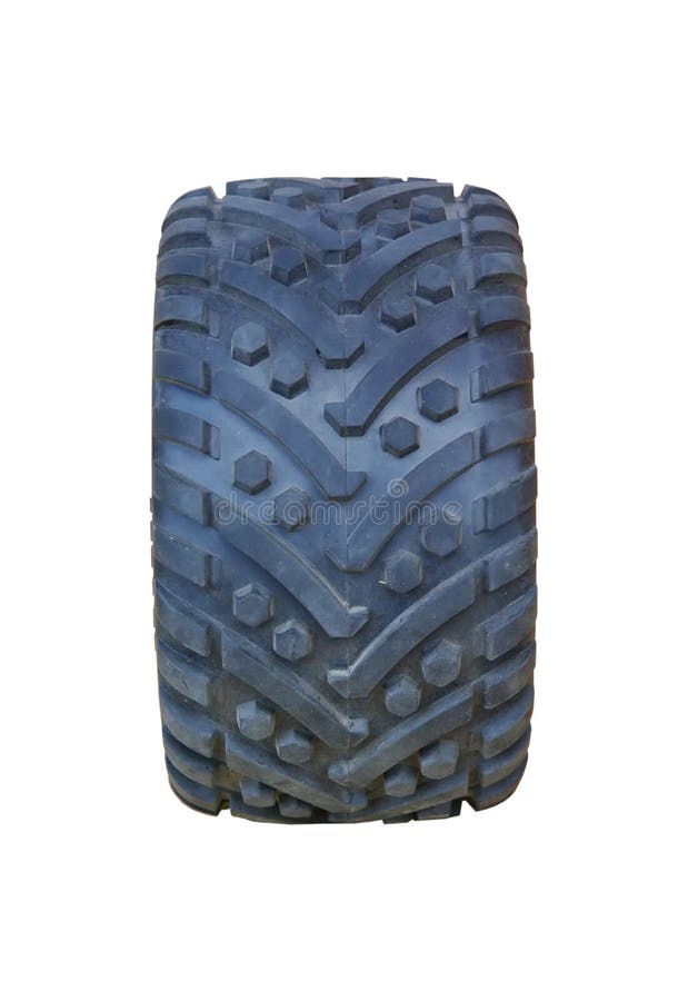 Off-road tyre stock photo. Image of render, security - 10805702