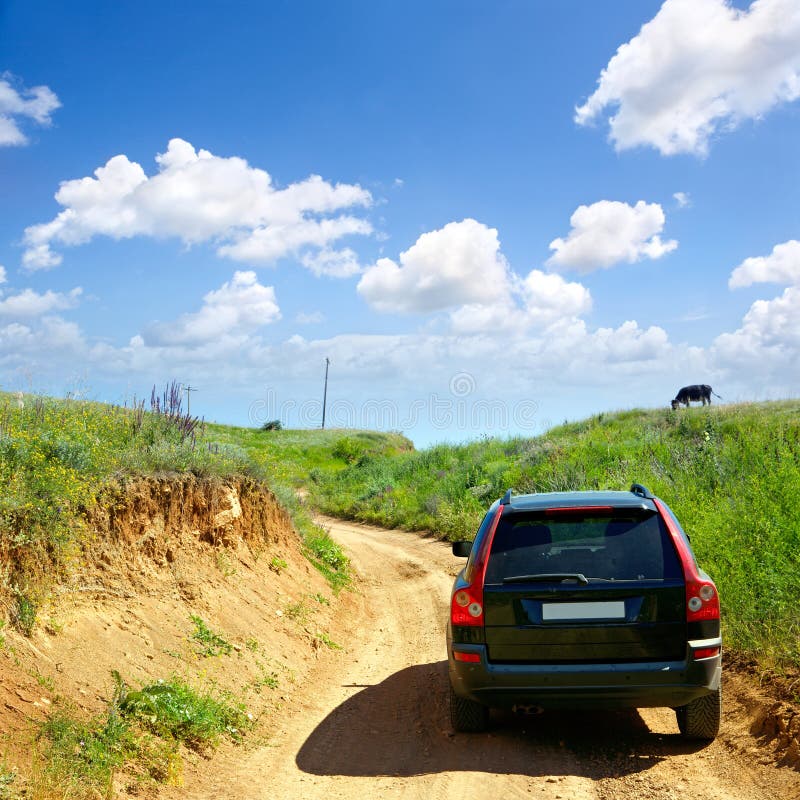 Off-road vehicle stock image. Image of agriculture, road - 16551109