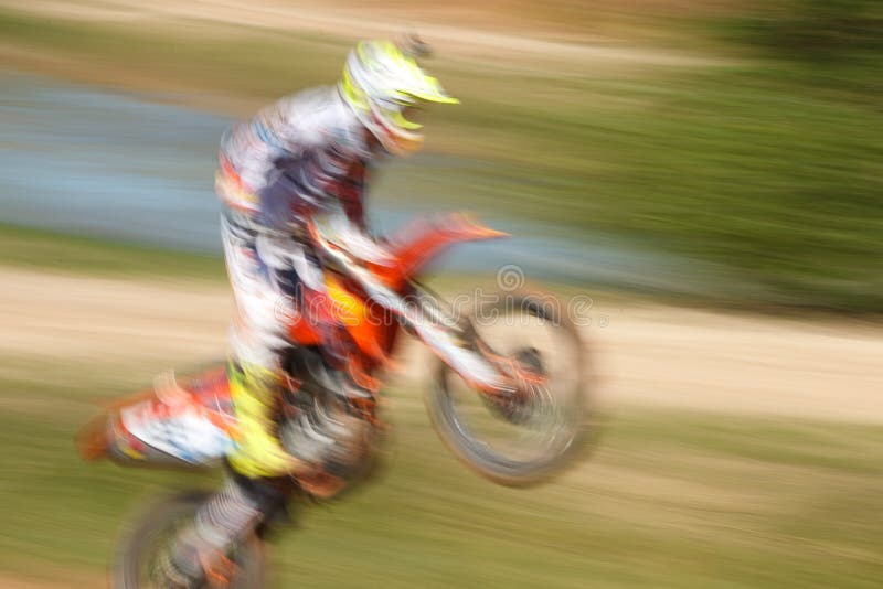 Off-rod Motorbike Riding Fun Stock Photo - Image of fast, extreme: 32194558