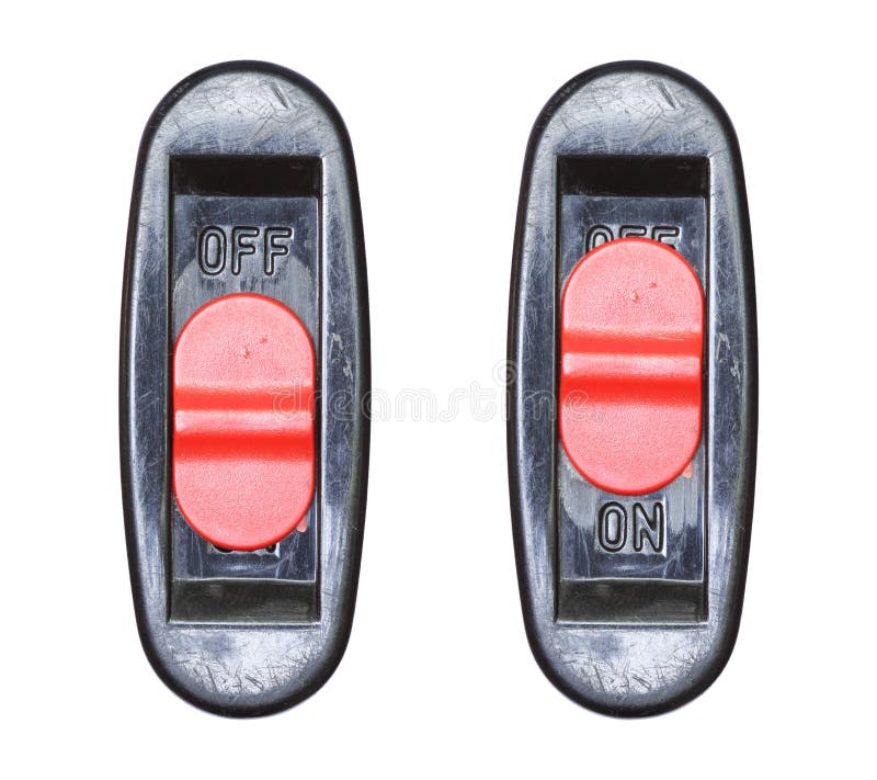 On-off switch stock photo. Image of plastic, voltage - 25445288