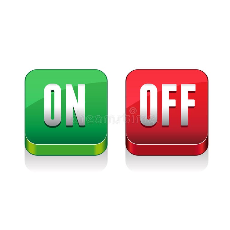 Analog Toggle Switch Stock Illustrations – 674 Analog Toggle Switch ...