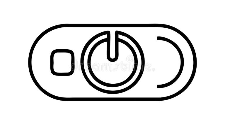 On Off Switch Icon, Power Button, Active Inactive, Vector Design ...