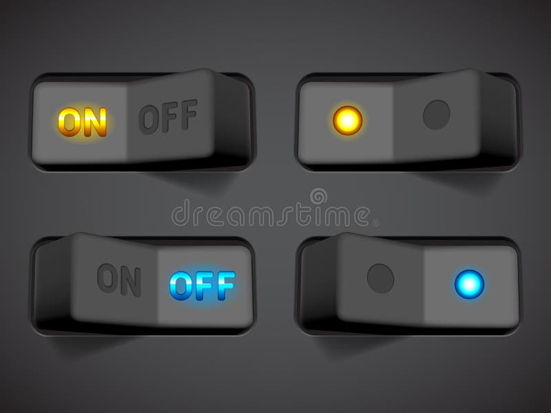 Electronic Switches Stock Illustrations – 813 Electronic Switches Stock ...