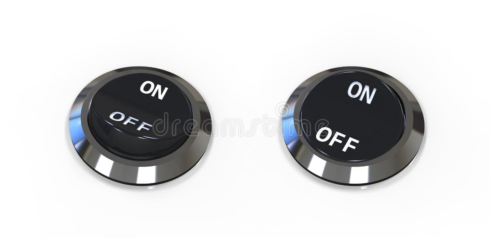 Power switch stock illustration. Illustration of shiny - 41941183