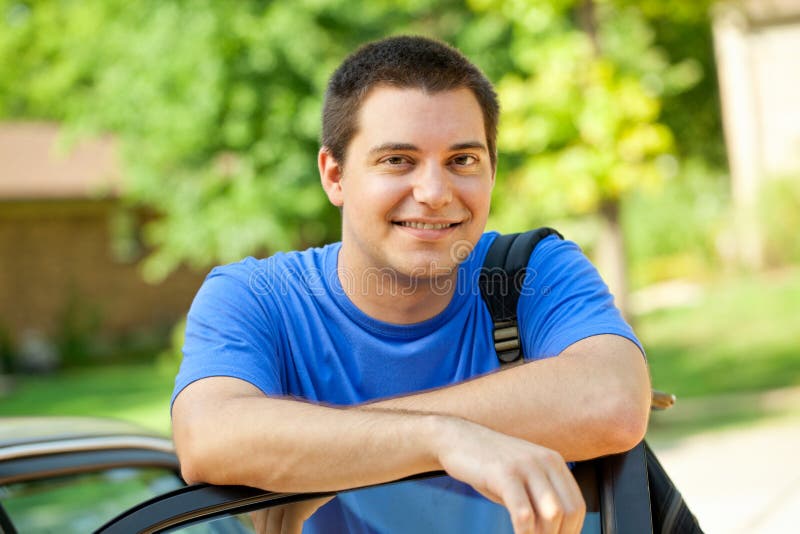 Off to college stock image. Image of young, twenties - 22508679