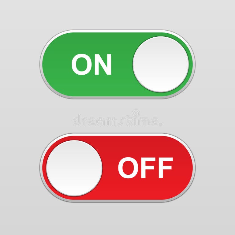 Power Toggle Button Stock Illustrations – 6,797 Power Toggle Button ...